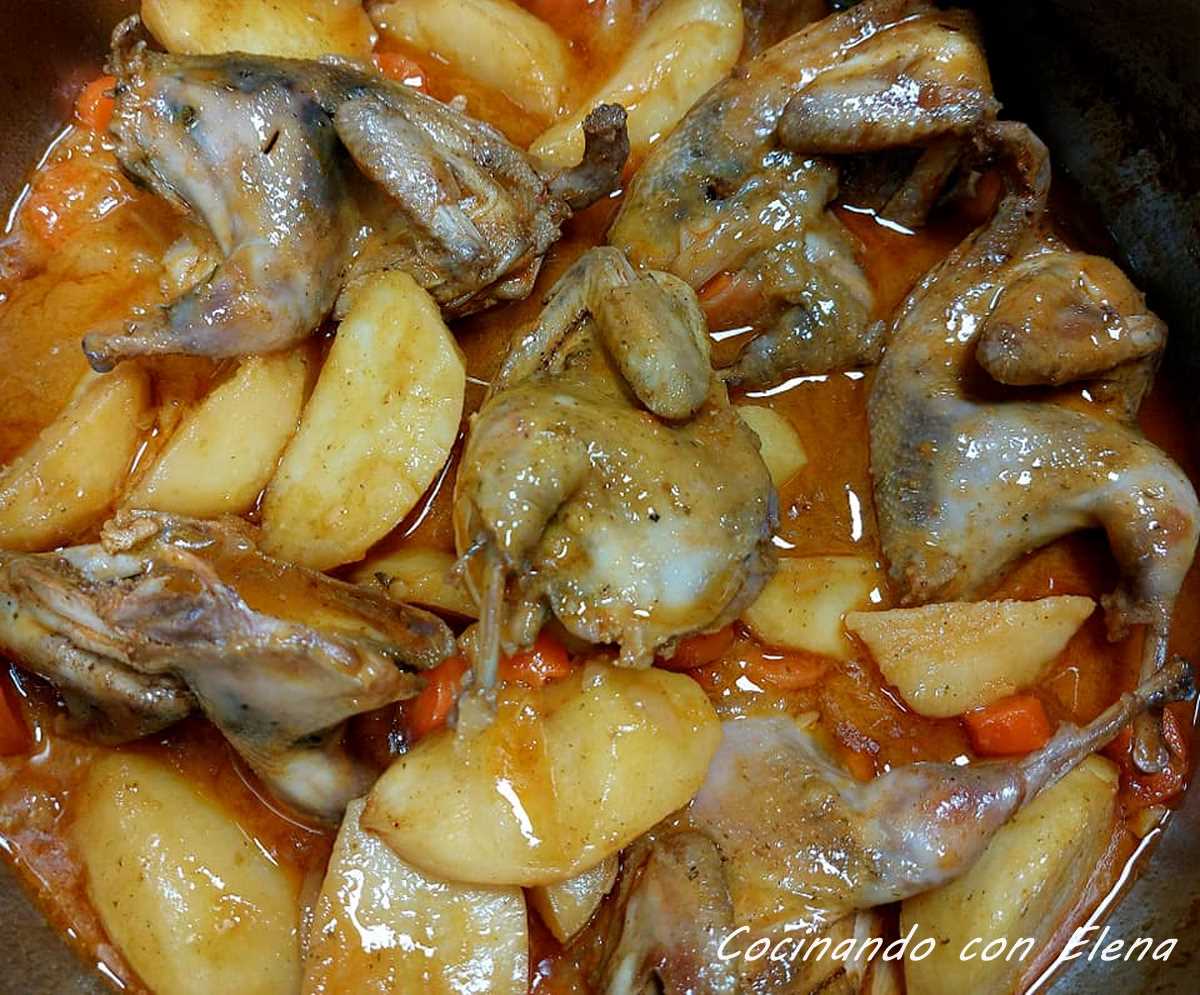 Perdices estofadas - Gastronomía de Galicia